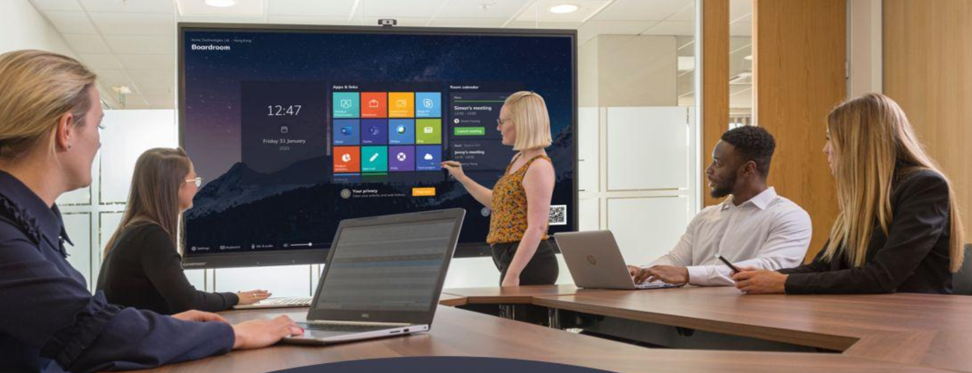 DisplayNote and Clevertouch combine to simplify the meeting room ...