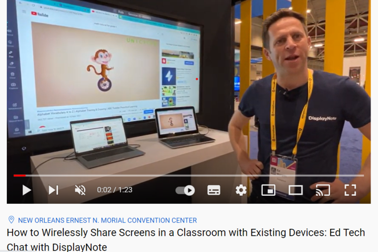 DisplayNote at ISTE Live 2022 - The Roundup - DisplayNote